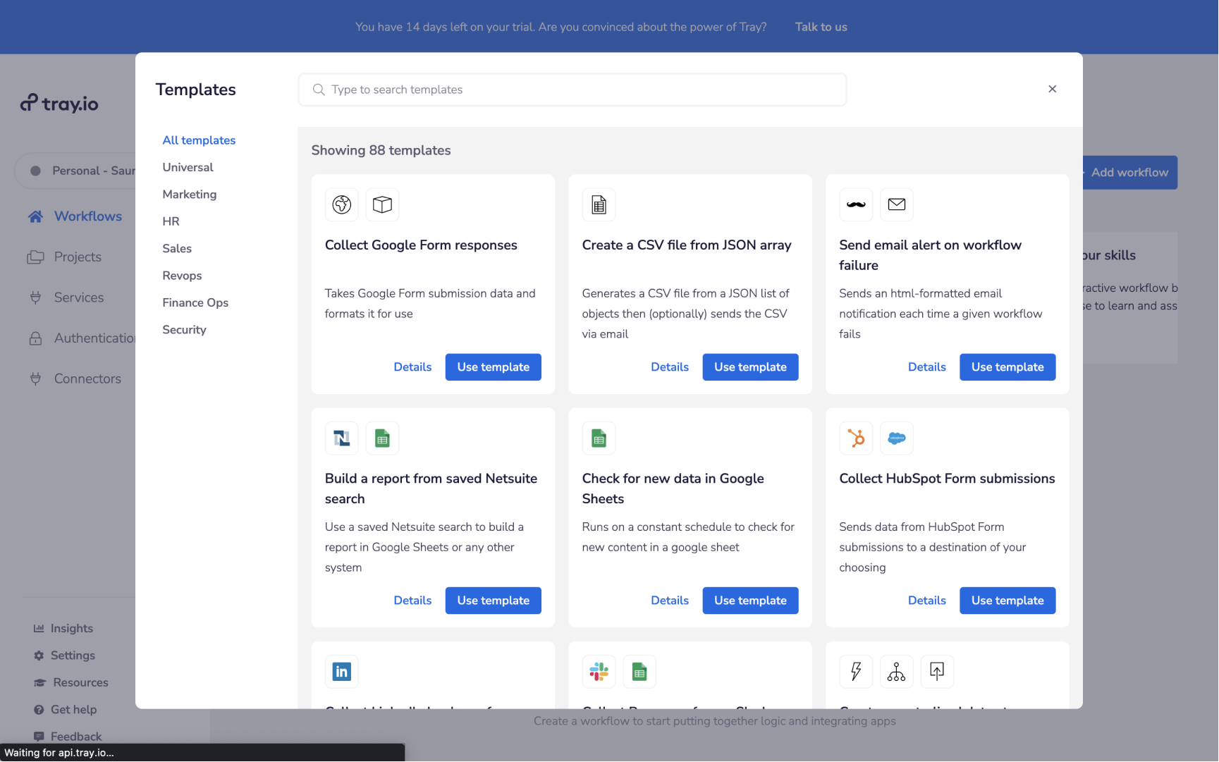 Tray | UI, UX Design | SaaS | Application Design | saas ui